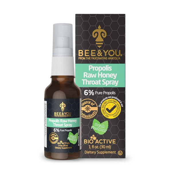 Propolis Raw Honey Throat Spray – Wildland Organics